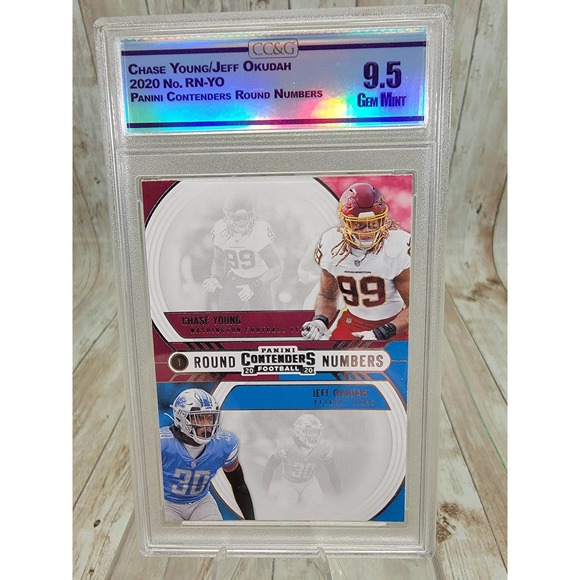 Panini Contenders | Toys | Chase Youngjeff Okudah 220 Panini Contenders ...